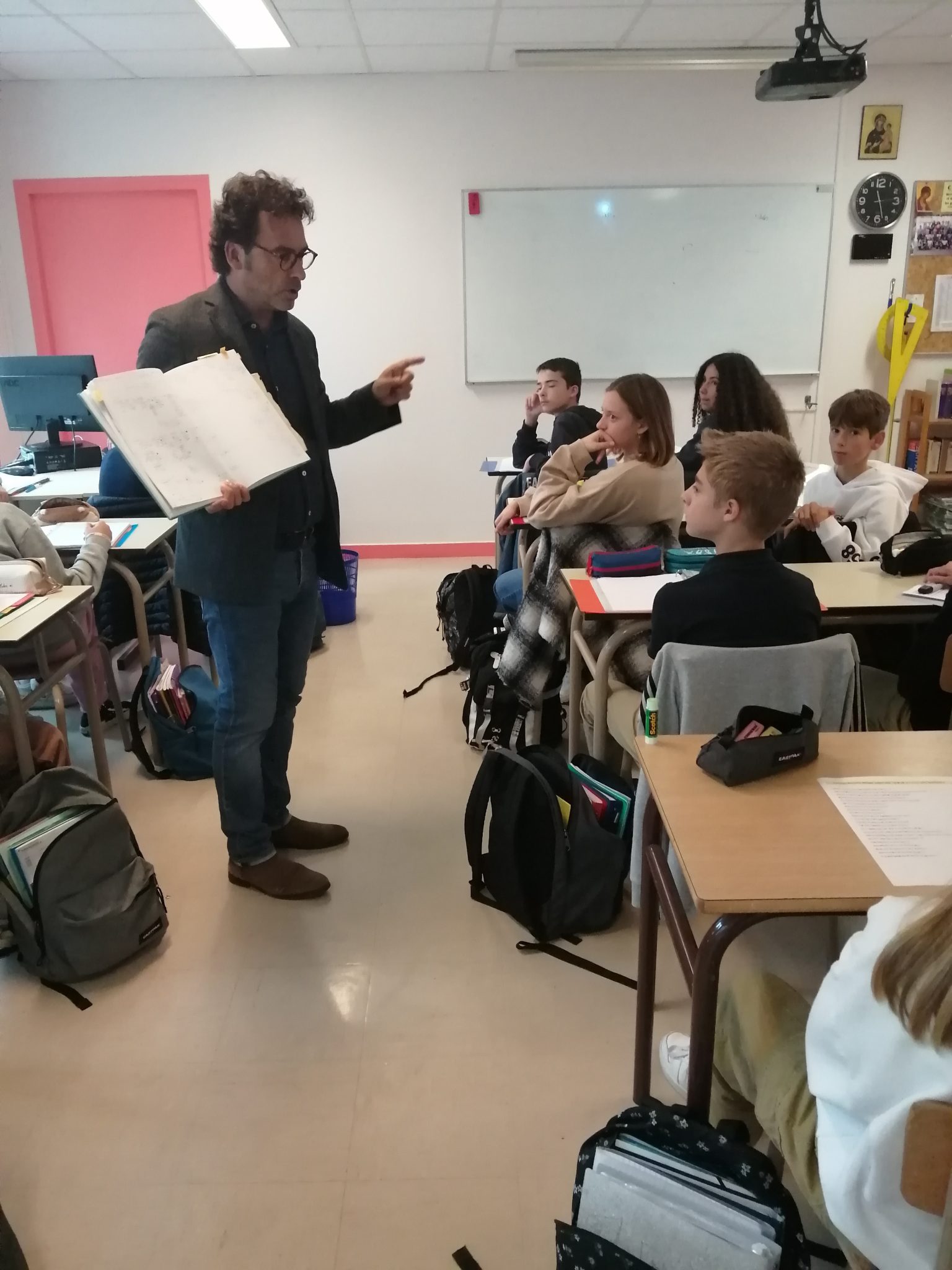 Rencontre avec Philippe Lechermeier | Ecole Louis Brisson